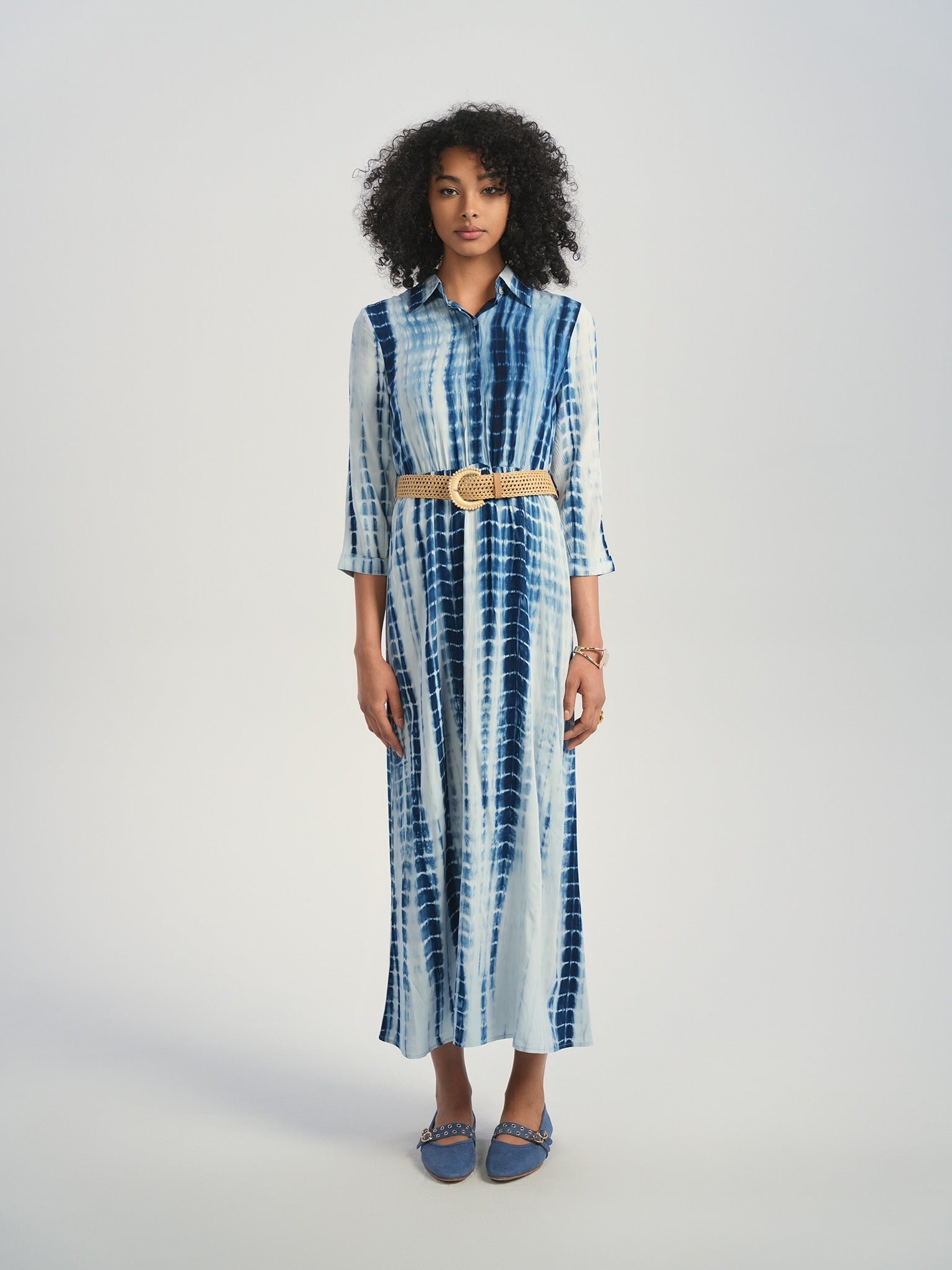 Jenni Tie Dye Dress – Aleeza Paris